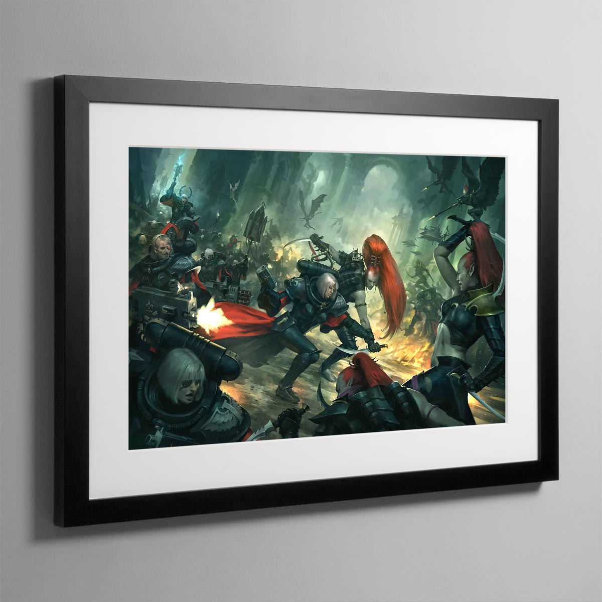 Peity & Pain Art Print – Warhammer 40K Collectible – Warhammer Art
