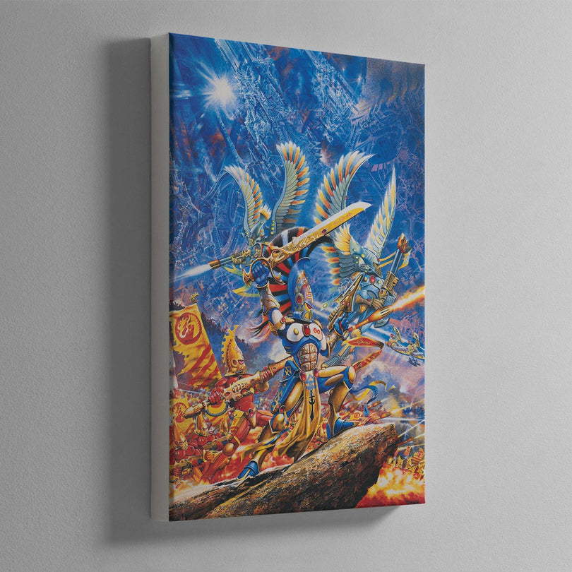 Aspect Warriors - Warhammer Art
