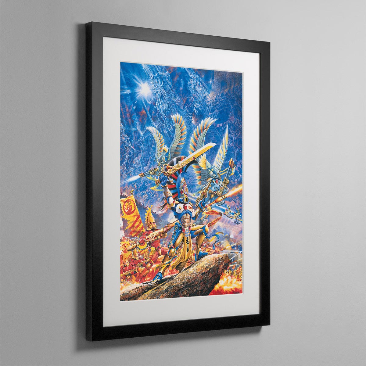 Aspect Warriors Art Print – Warhammer 40K Collectible – Warhammer Art