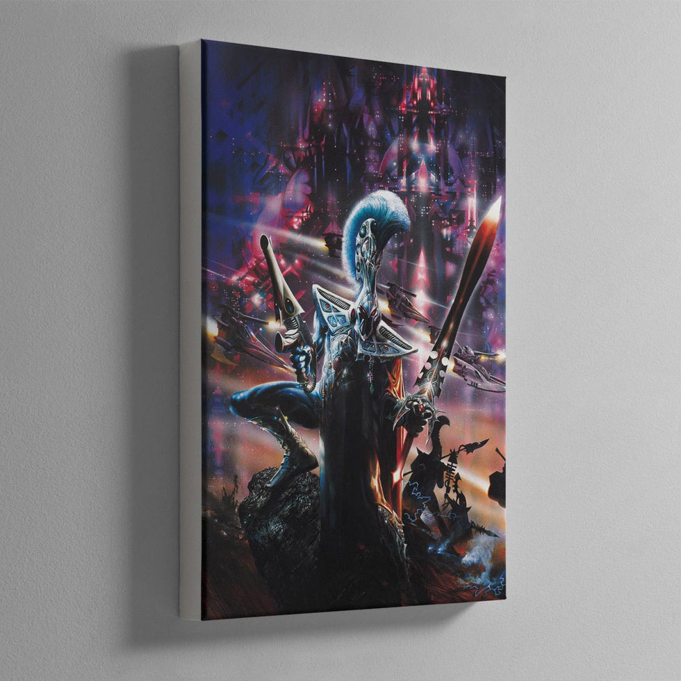 Third Edition Eldar Codex Cover - Warhammer Art