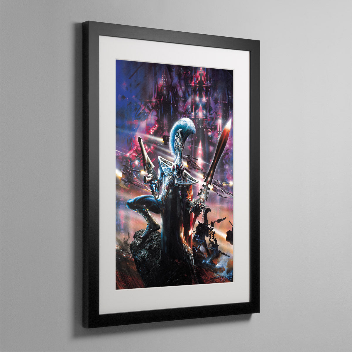 Third Edition Eldar Codex Cover - Warhammer Art