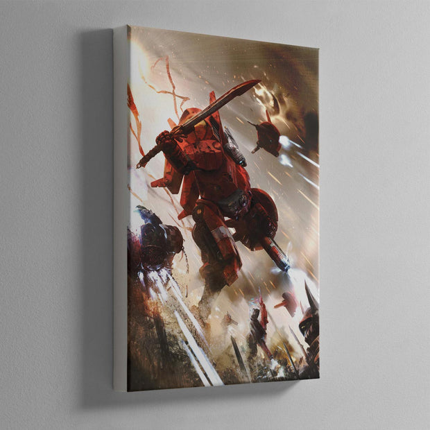 Commander Farsight Art Print – Warhammer 40K Collectible – Warhammer Art