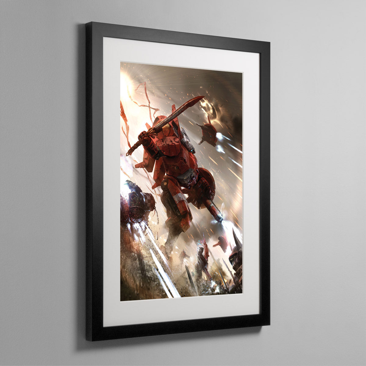 Commander Farsight Art Print – Warhammer 40K Collectible – Warhammer Art