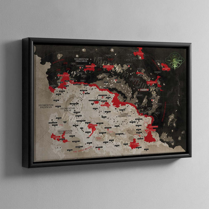 9th Imperium Map - Warhammer Art