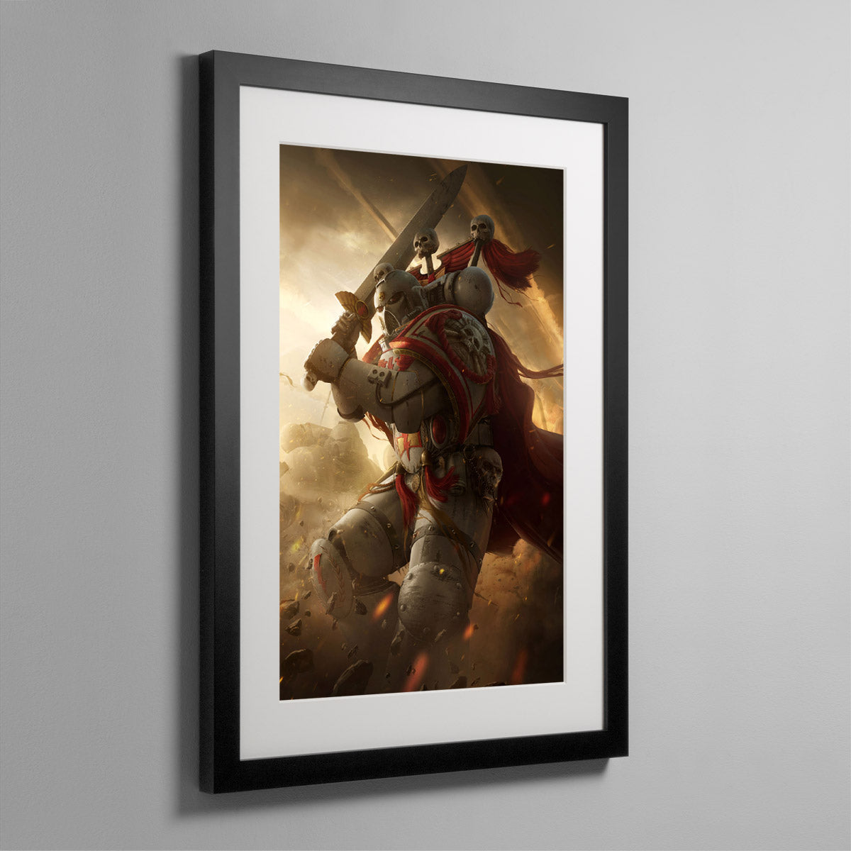 A White Scars Captain – Warhammer Art