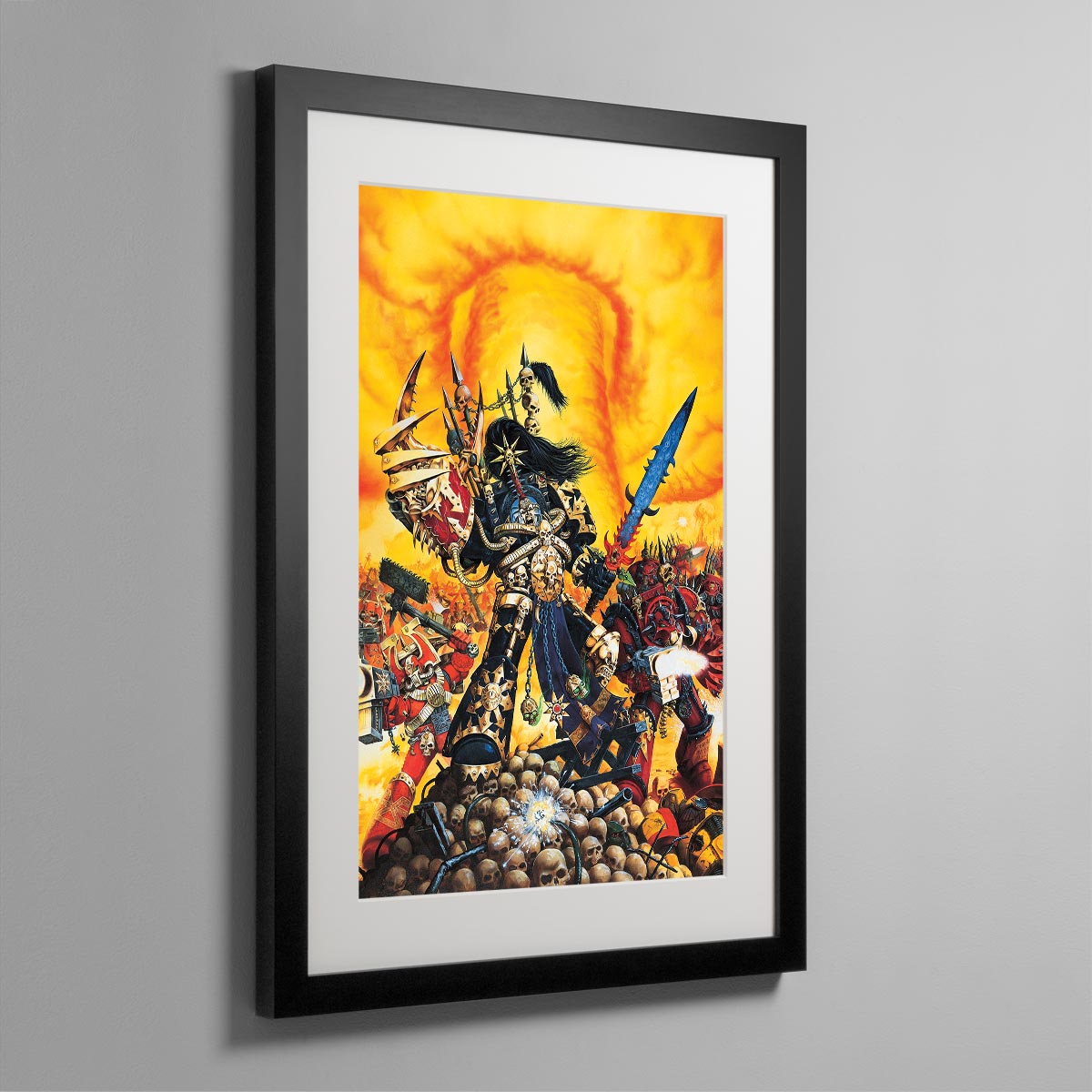 Abaddon Codex Cover Art Print – Warhammer 40K Collectible – Warhammer Art