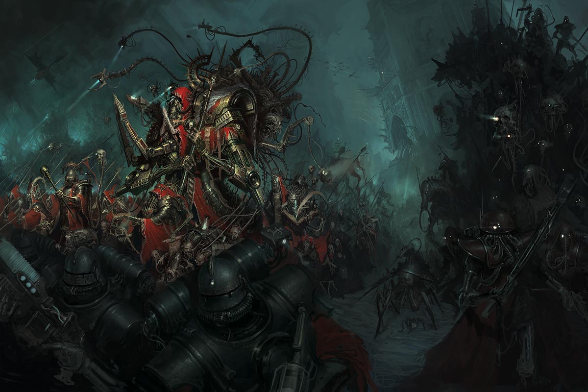 Adeptus Mechanicus Art Print – Warhammer 40K Collectible – Warhammer Art