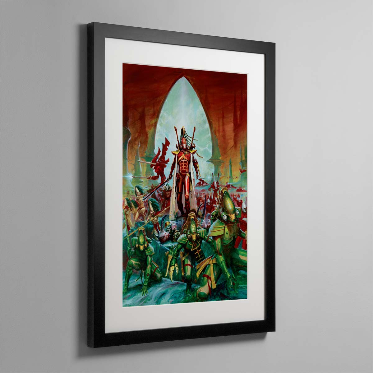 Aeldari Art Print – Warhammer 40K Collectible – Warhammer Art