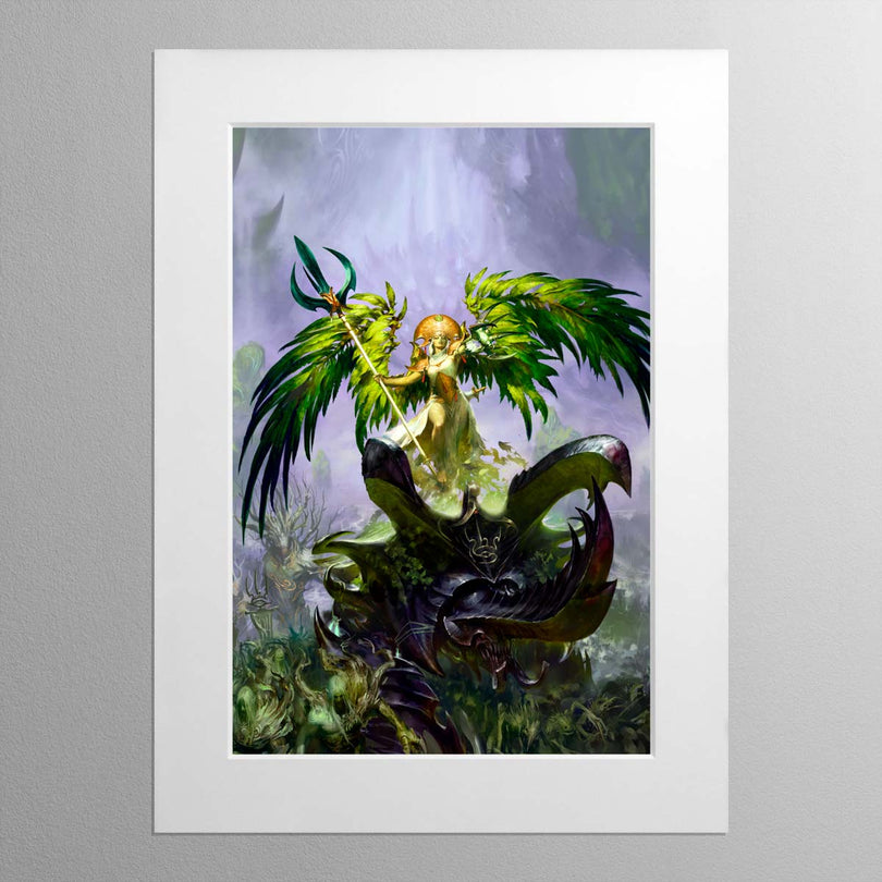 Alarielle the Everqueen Art Print – Age of Sigmar Collectible ...