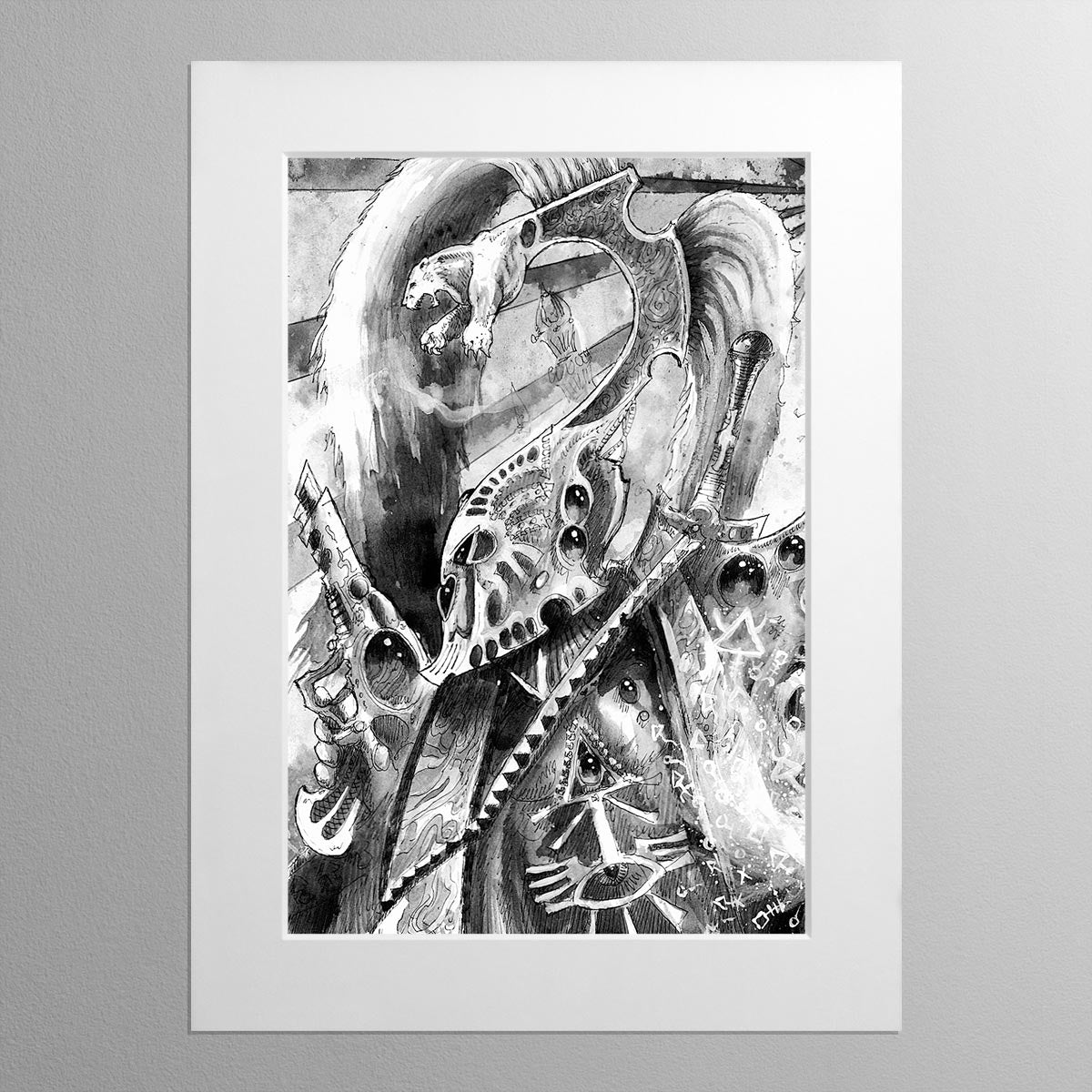 Aeldari Farseer Art Print – Warhammer 40K Collectible – Warhammer Art