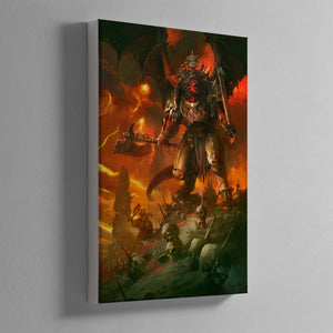 Angron, Primarch of the World Eaters Art Print – Warhammer 40K ...