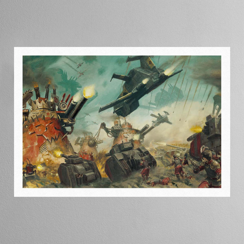 Apocalypse Art Print – Warhammer 40K Collectible – Warhammer Art
