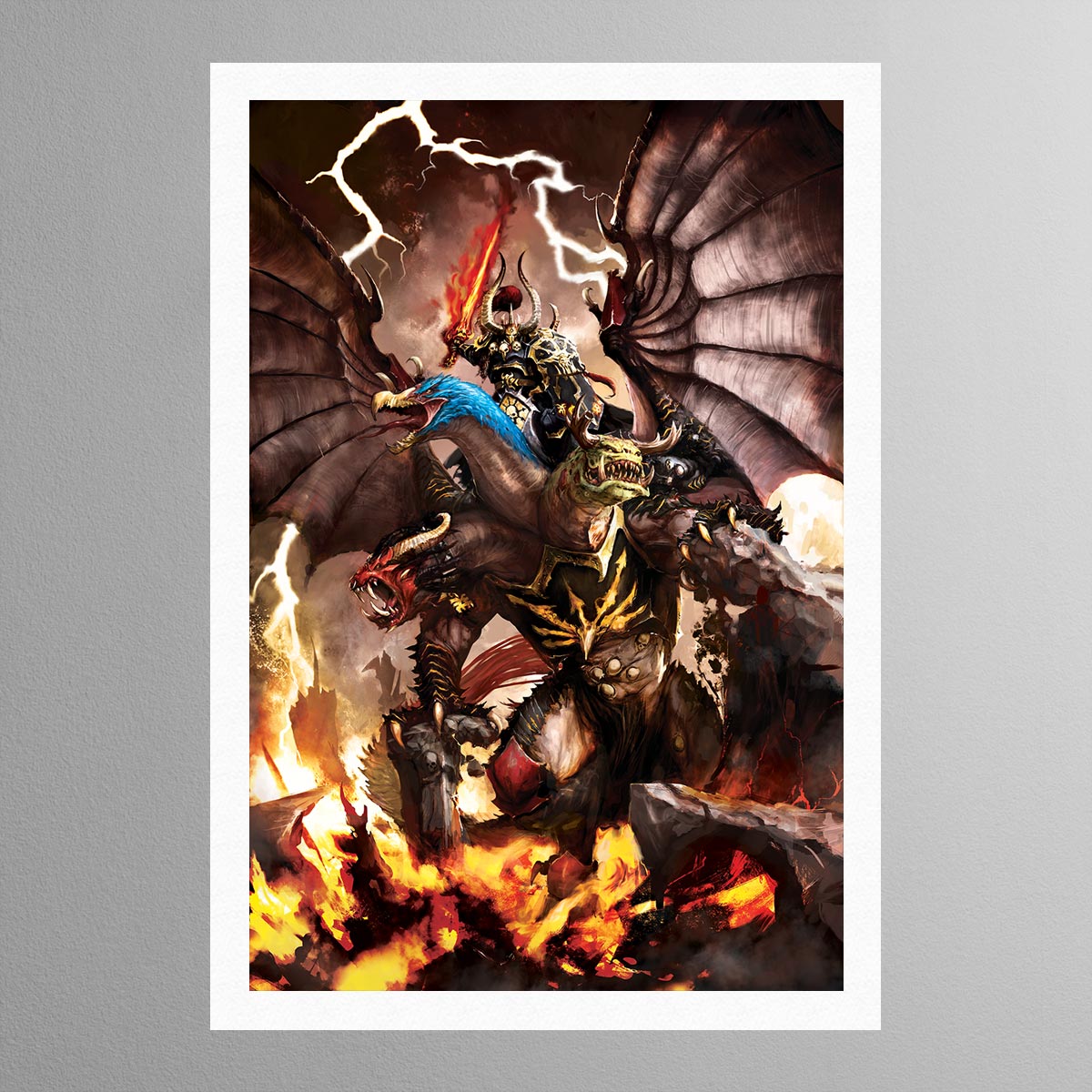 Archaon The Everchosen - Warhammer Art