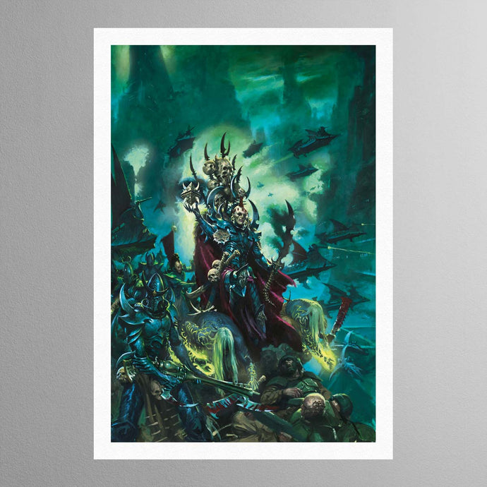 Archon Art Print – Warhammer 40K Collectible – Warhammer Art