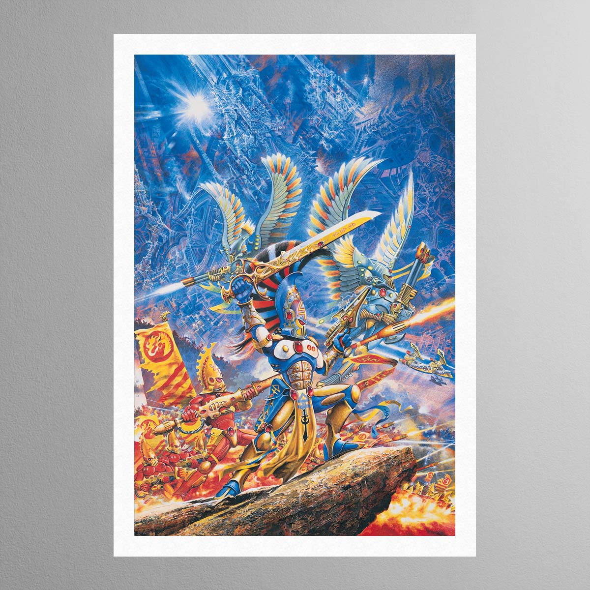 Aspect Warriors - Warhammer Art