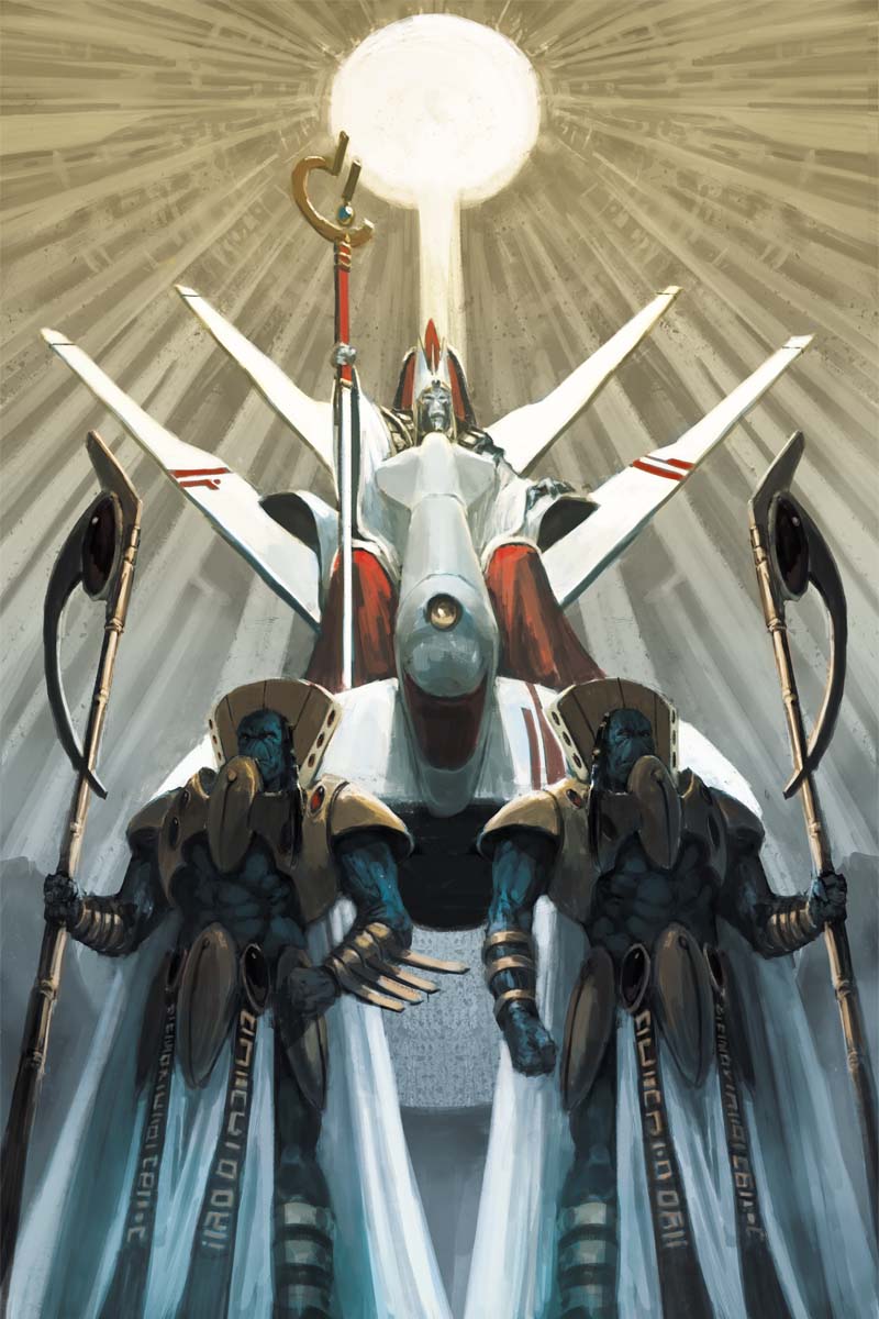 Aun'Va The Ethereal Supreme Art Print – Warhammer 40K Collectible ...