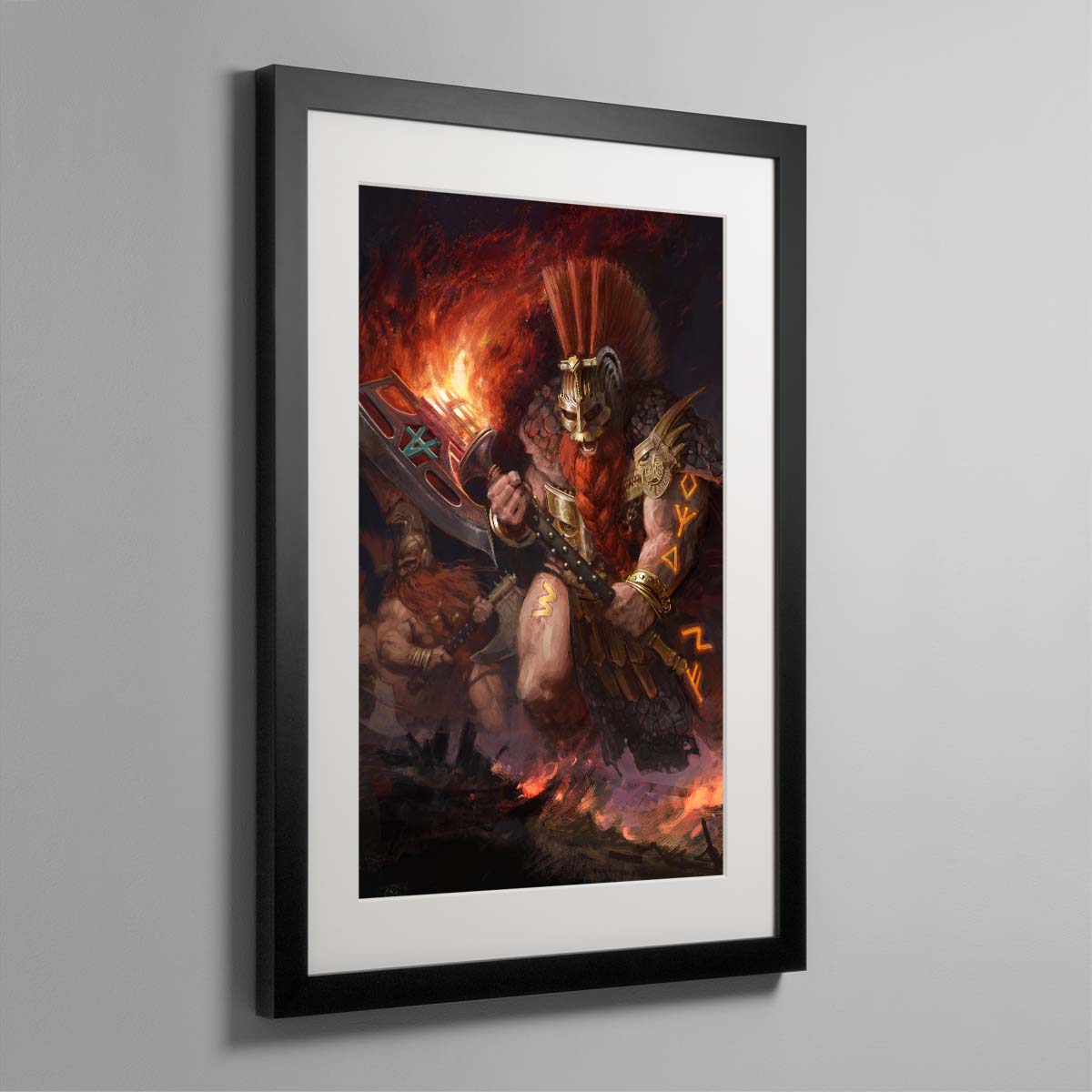 Auric Flamekeeper Art Print – Age of Sigmar Collectible – Warhammer ...