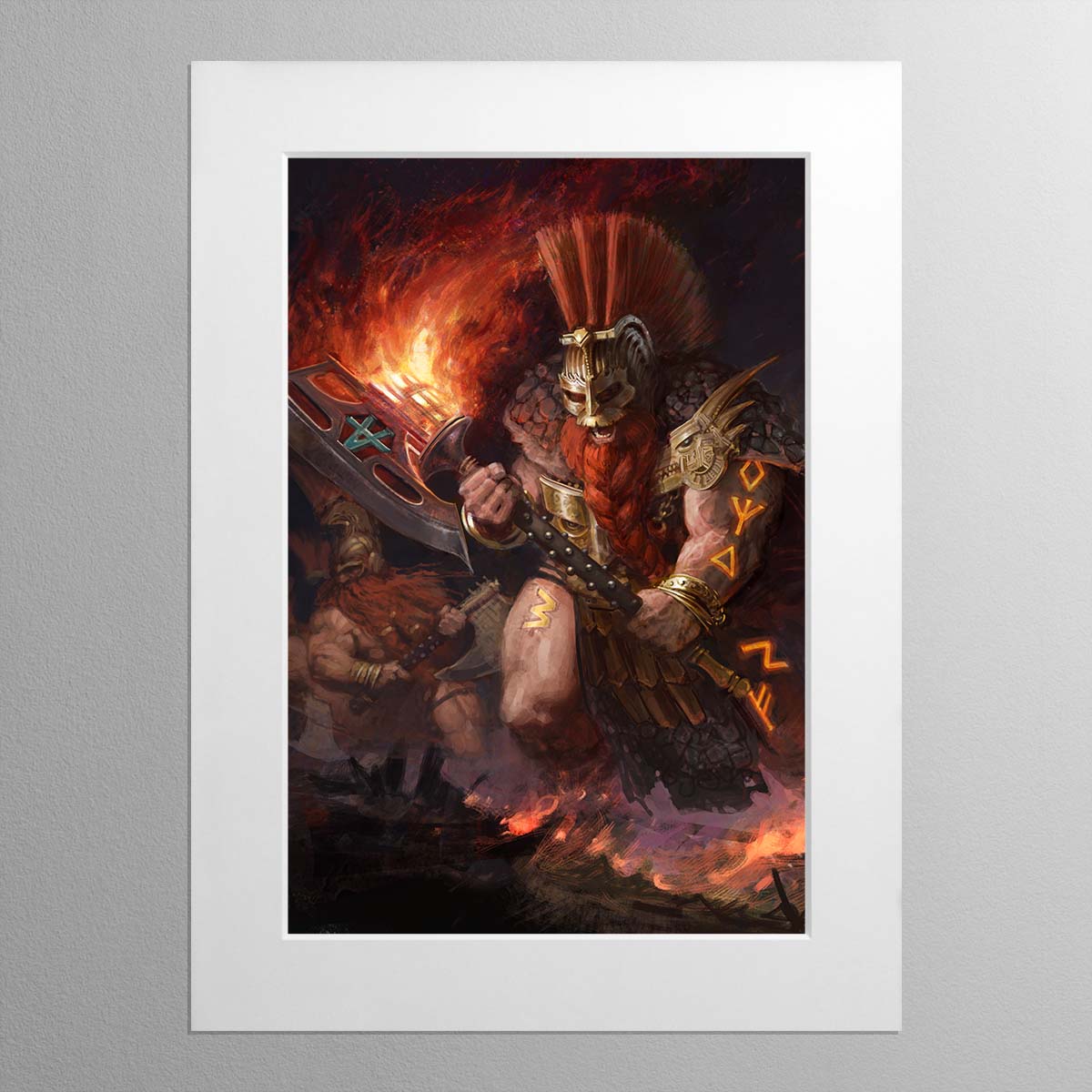 Auric Flamekeeper Art Print – Age of Sigmar Collectible – Warhammer ...