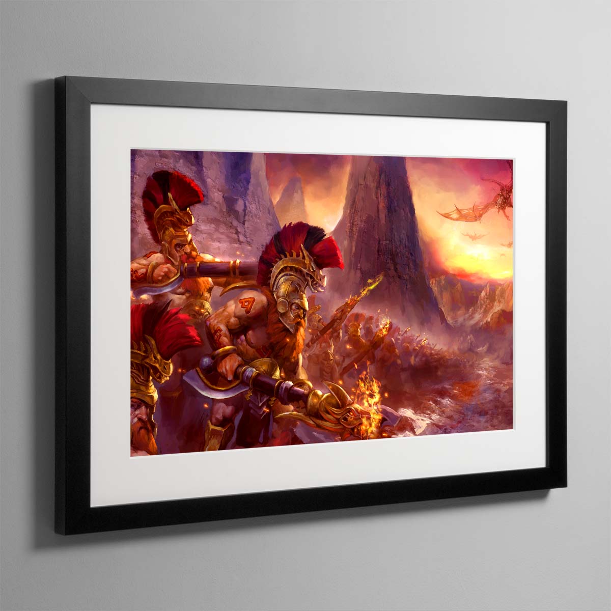 Auric Hearthguard Art Print – Age of Sigmar Collectible – Warhammer ...