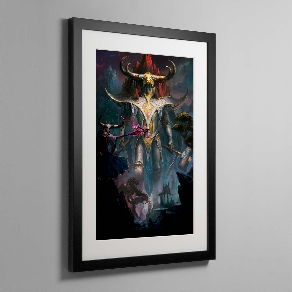 Avalenor the Stoneheart King Art Print – Age of Sigmar Collectible ...