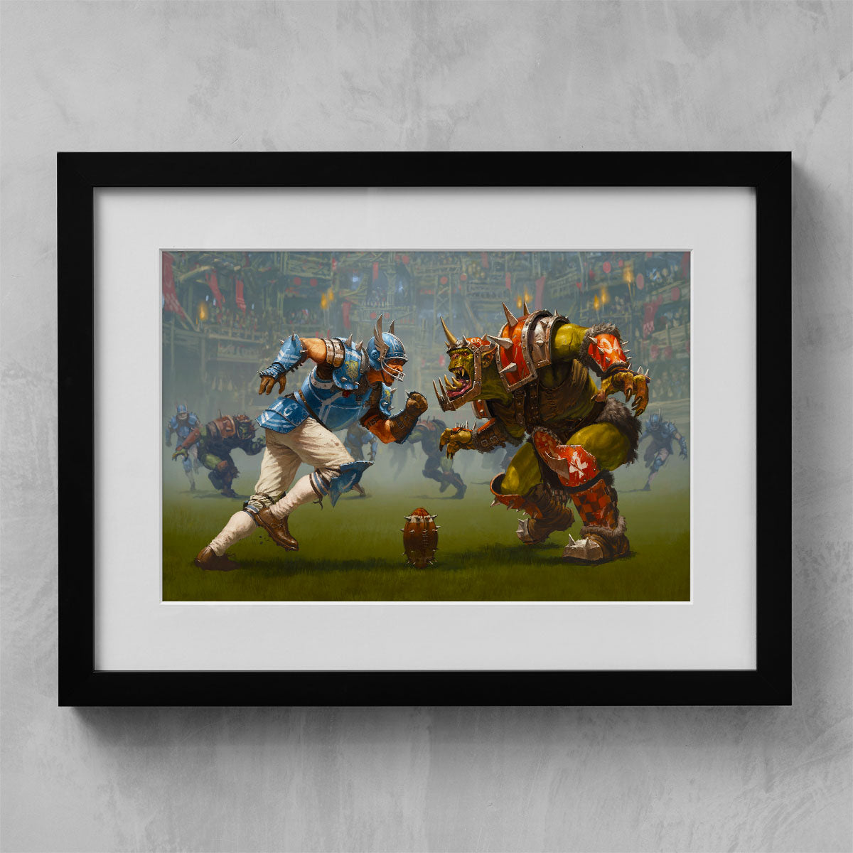 Blood Bowl 2 Art Print – Game Artwork – Warhammer Art