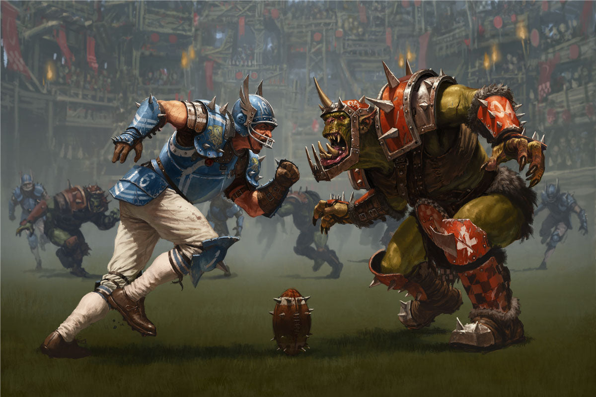 Blood Bowl 2 Art Print – Game Artwork – Warhammer Art