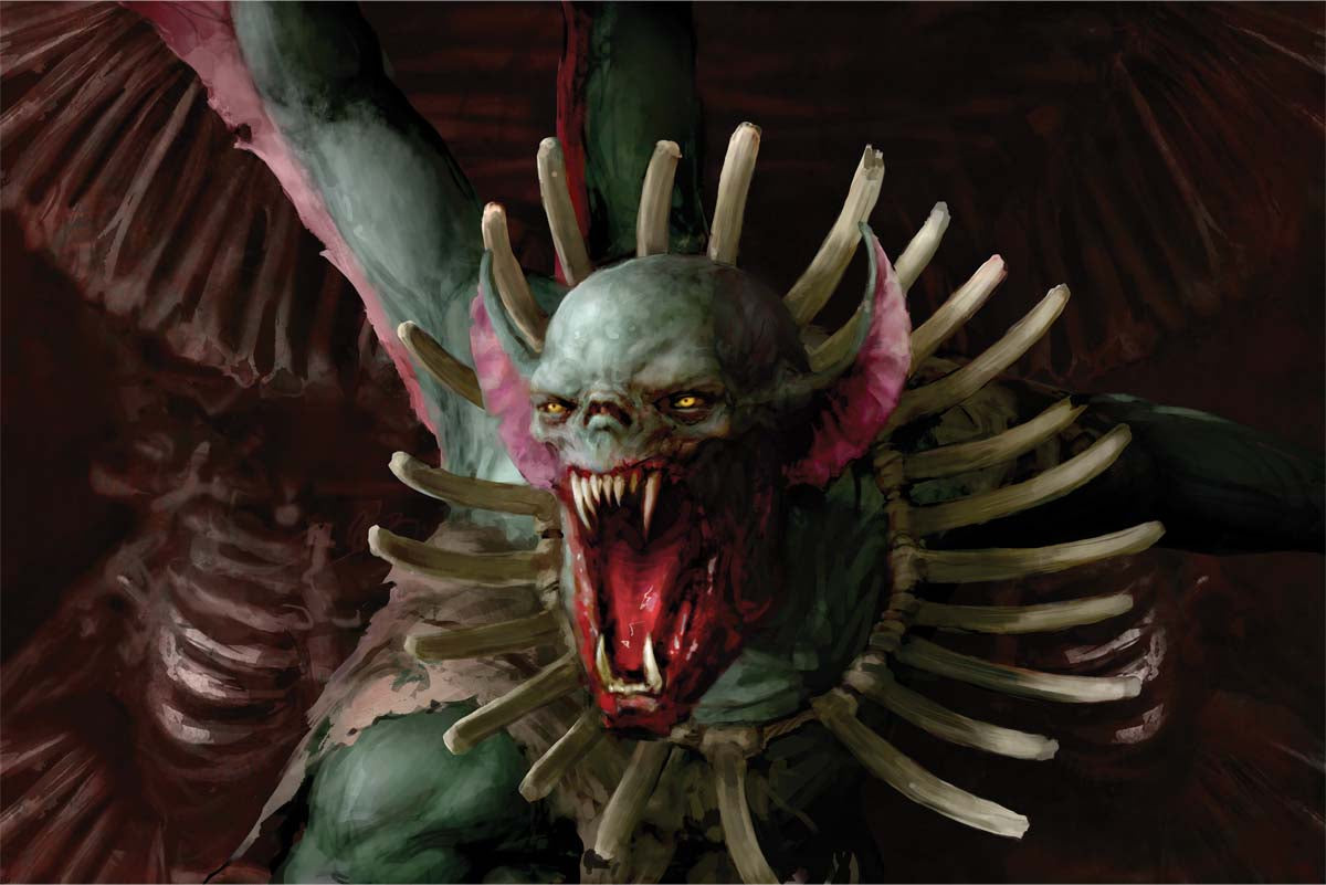 Battletome - Flesh-eater Courts Cover Art (3rd Edition) Art Print – – Warhammer Art