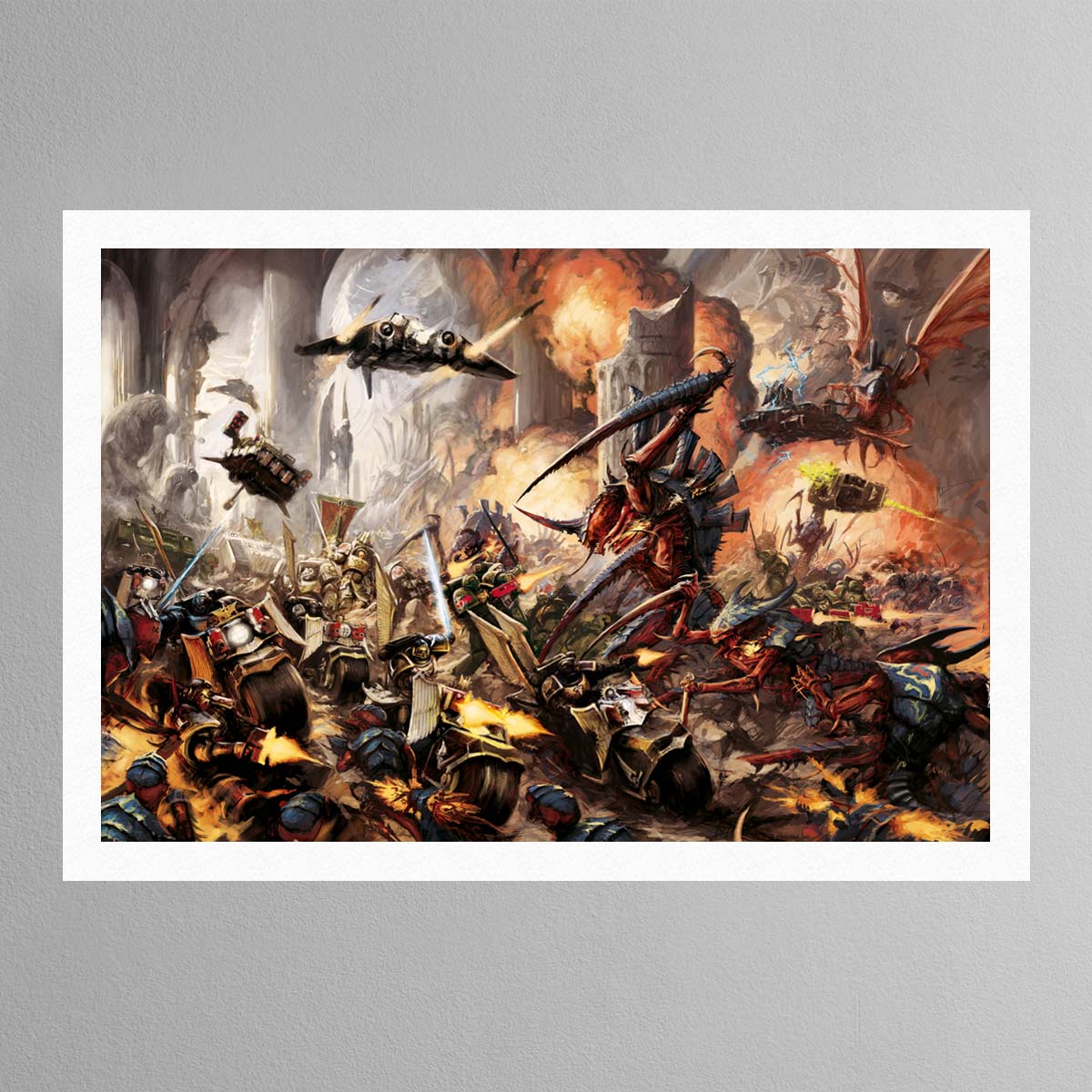 Behemoth Art Print – Warhammer 40K Collectible – Warhammer Art