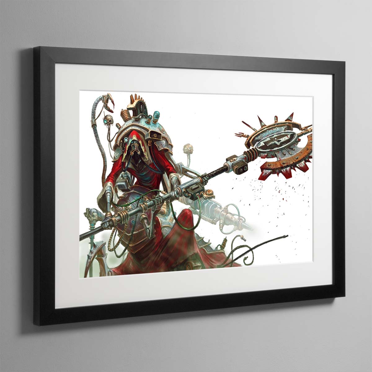 Belisarius Cawl Art Print – Warhammer 40K Collectible – Warhammer Art