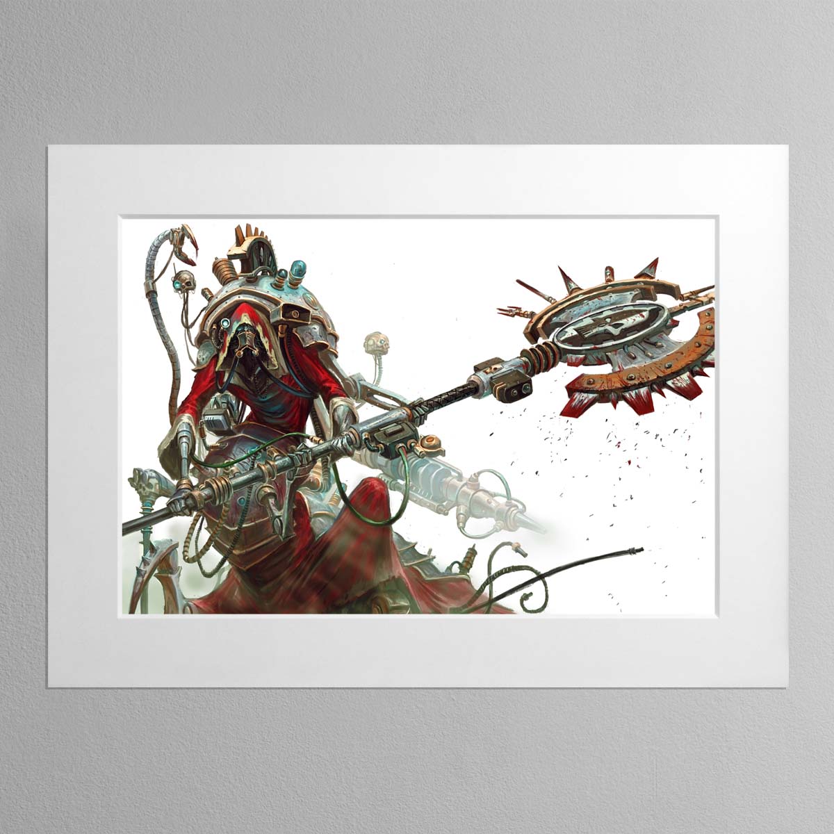 Belisarius Cawl Art Print – Warhammer 40K Collectible – Warhammer Art