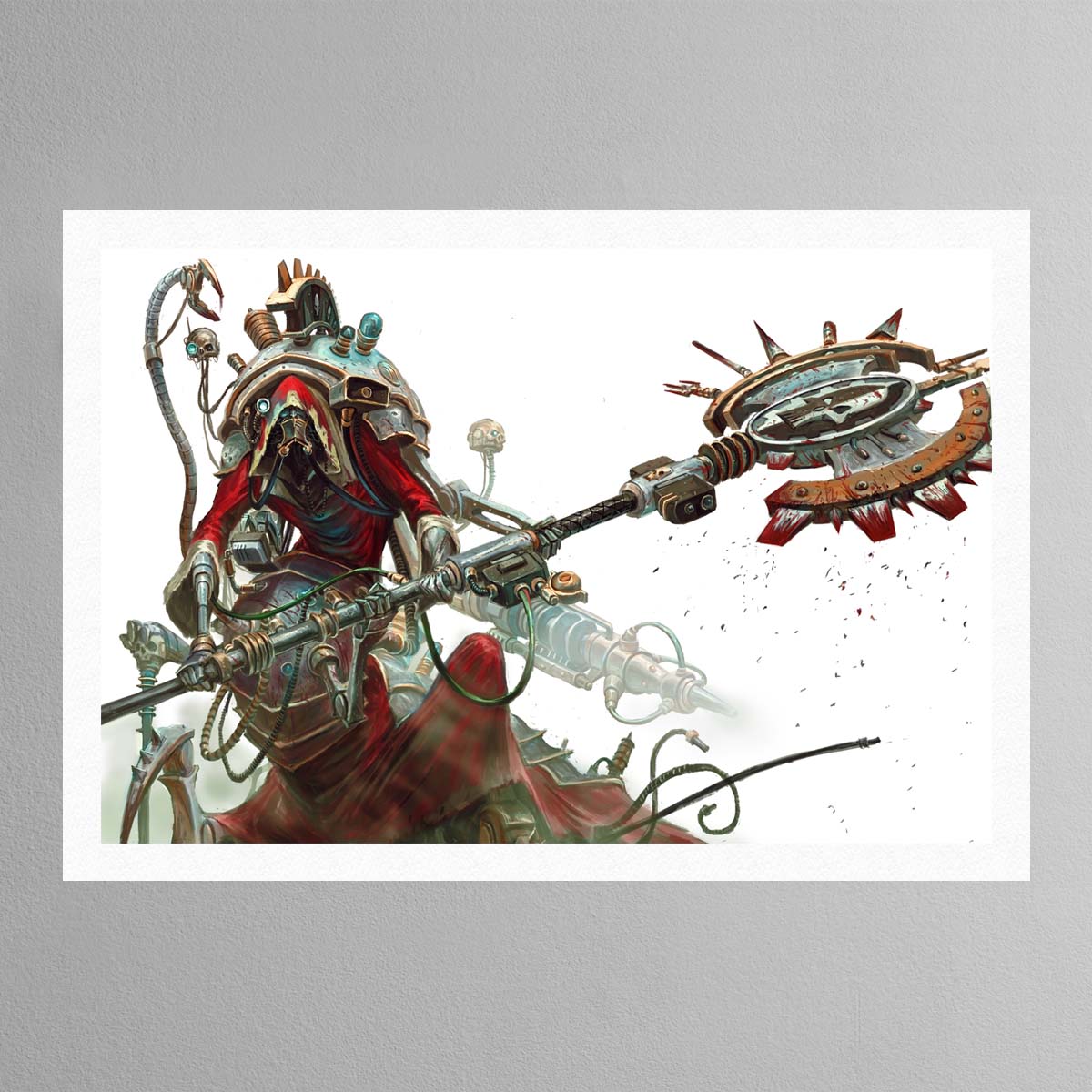 Belisarius Cawl Art Print – Warhammer 40K Collectible – Warhammer Art