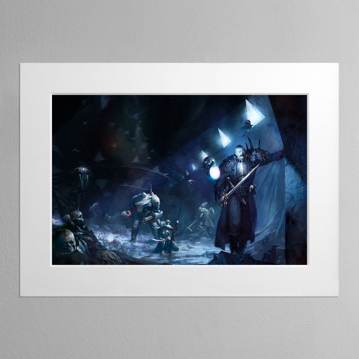 Blackstone Fortress Art Print – Warhammer 40K Collectible – Warhammer Art