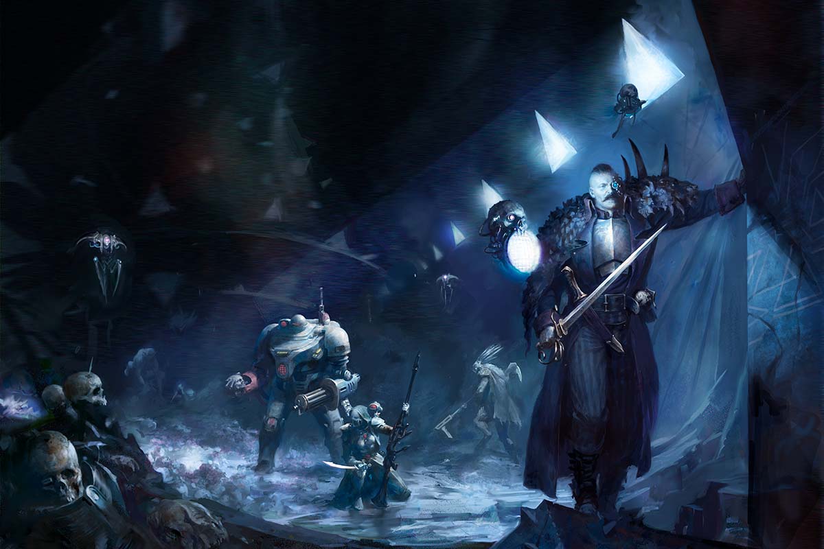 Blackstone Fortress Art Print – Warhammer 40K Collectible – Warhammer Art