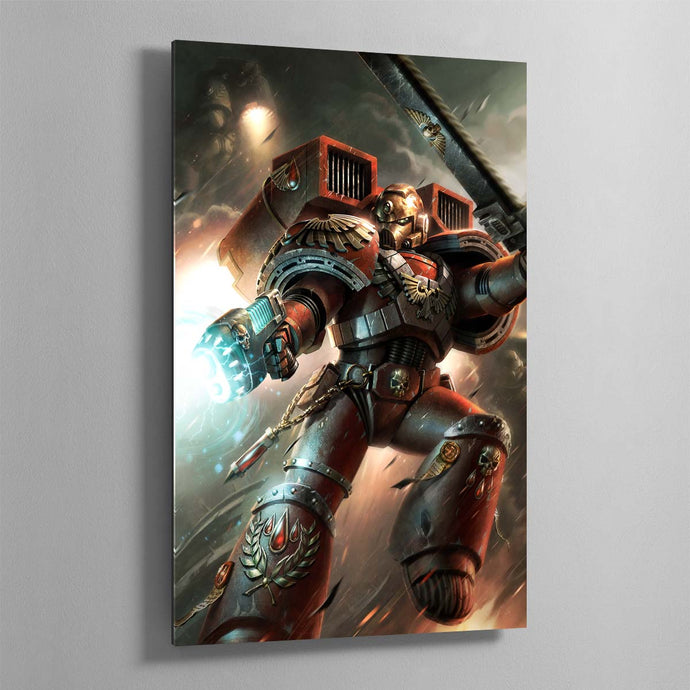 Blood Angels Art Art Print – Warhammer 40K Collectible – Warhammer Art