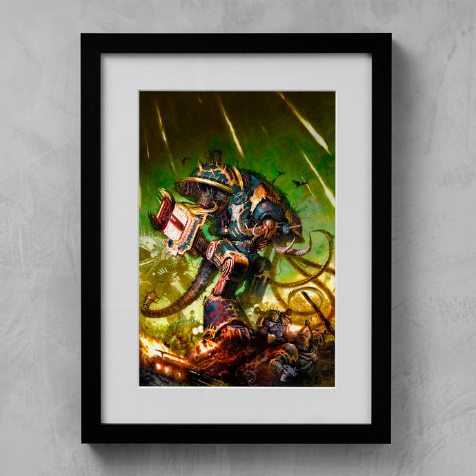 CHAOS KNIGHTS CODEX COVER – Warhammer Art