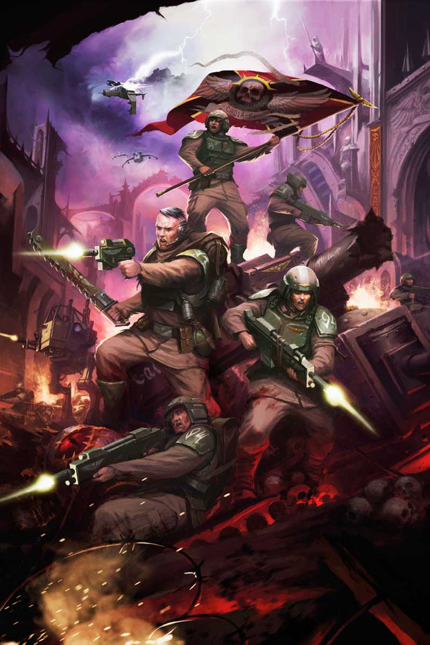Cadia Stands Art Print – Warhammer 40K Collectible – Warhammer Art