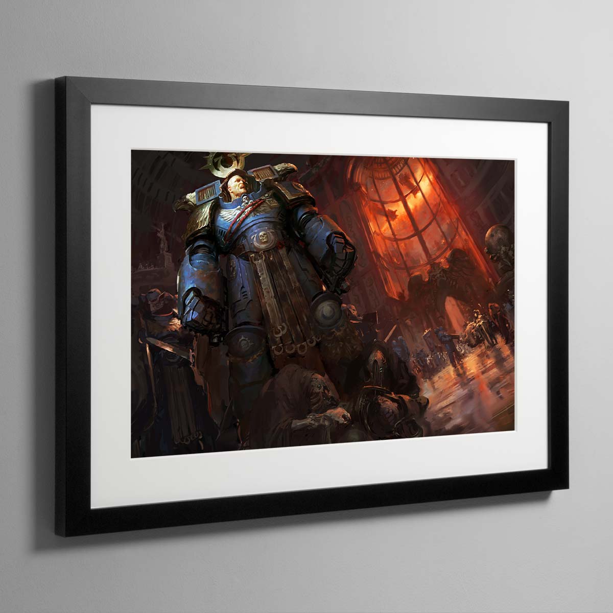 Calgar Arrives Art Print – Warhammer 40K Collectible – Warhammer Art
