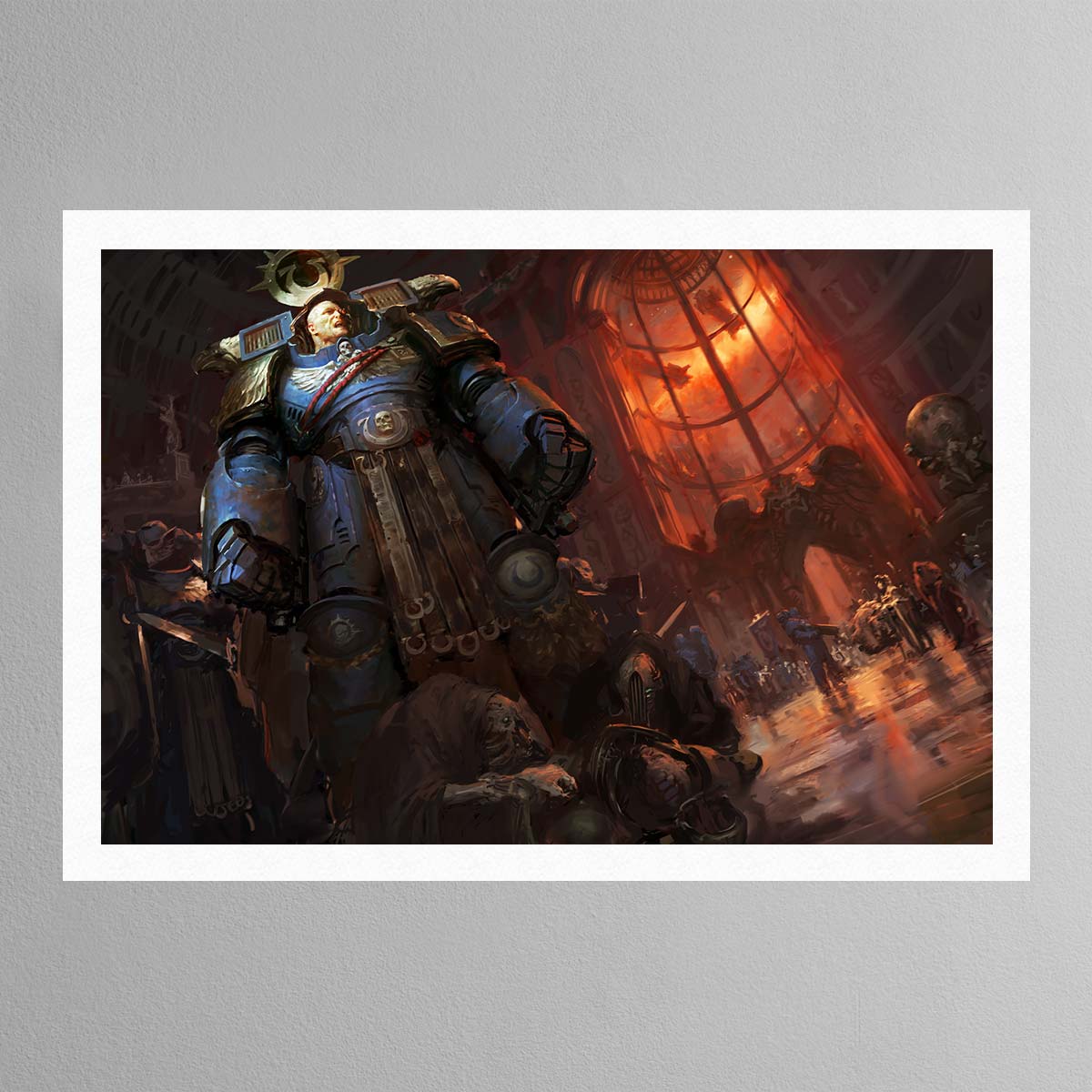 Calgar Arrives Art Print – Warhammer 40K Collectible – Warhammer Art