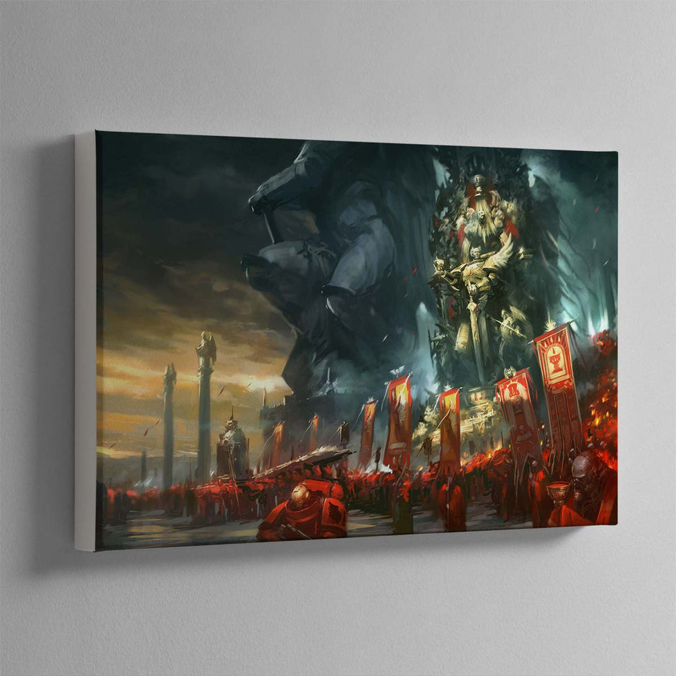 Captain Tycho Memorial - Warhammer Art