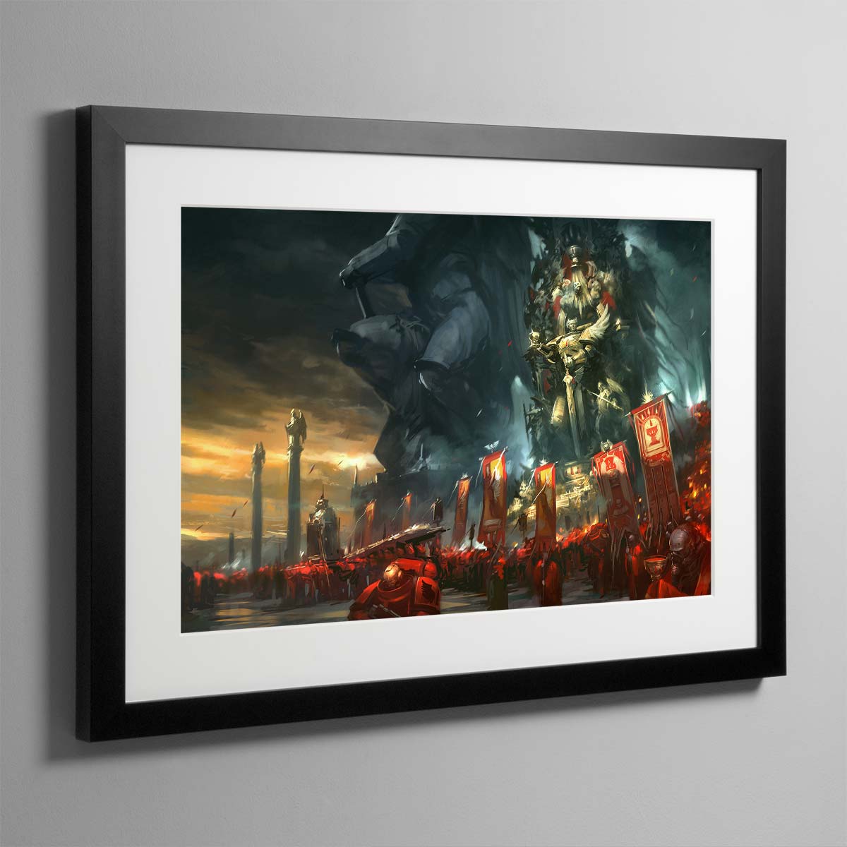Captain Tycho Memorial - Warhammer Art
