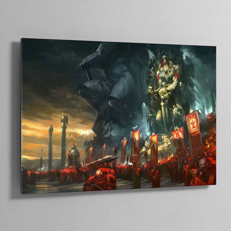 Captain Tycho Memorial - Warhammer Art