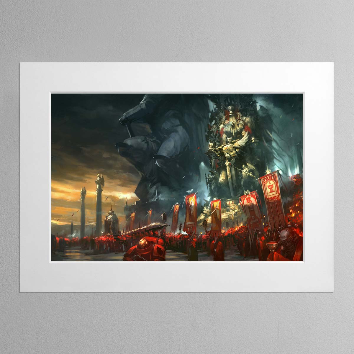 Captain Tycho Memorial - Warhammer Art