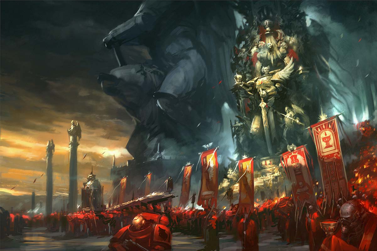 Captain Tycho Memorial – Warhammer Art
