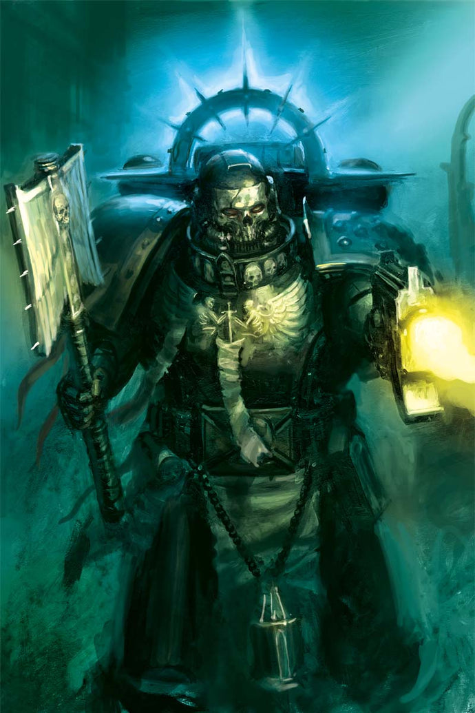 Chaplain - Warhammer Art