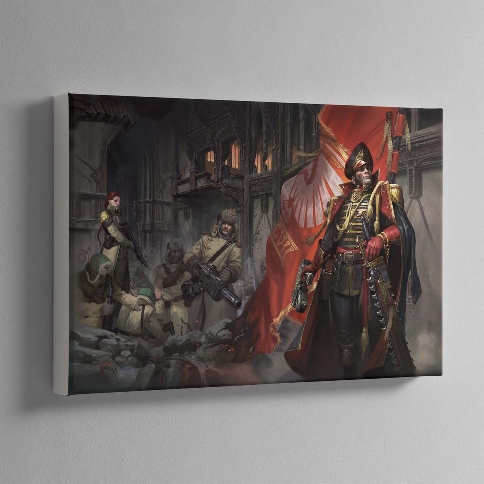 Ciaphas Cain - Choose Your Enemies - Warhammer Art