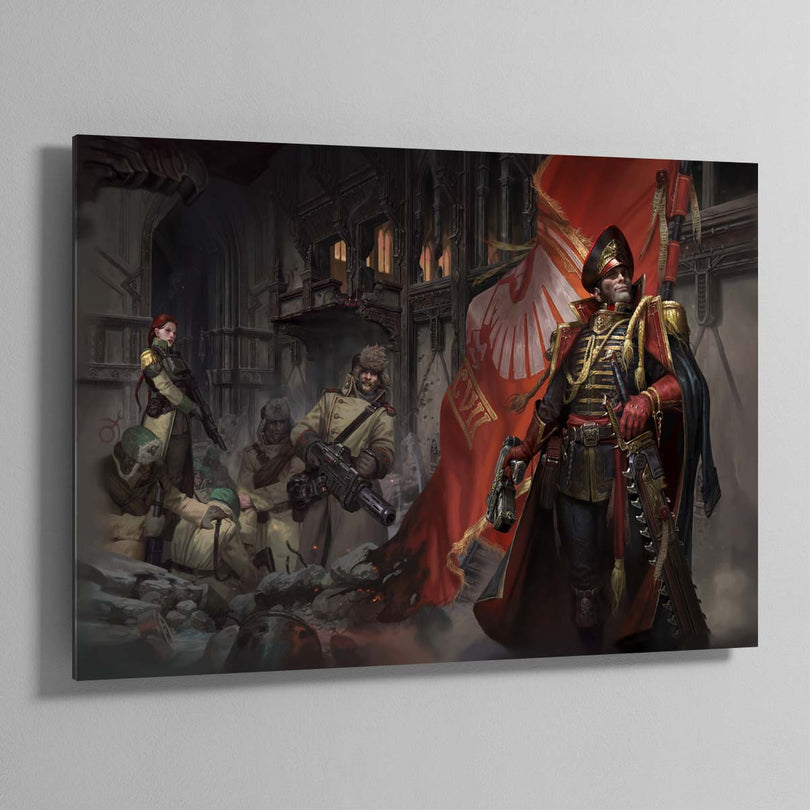 Ciaphas Cain - Choose Your Enemies - Warhammer Art
