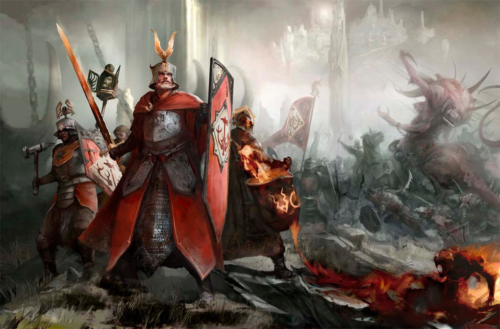 Cities of Sigmar - Forces of Hammerhal Aqsha – Warhammer Art