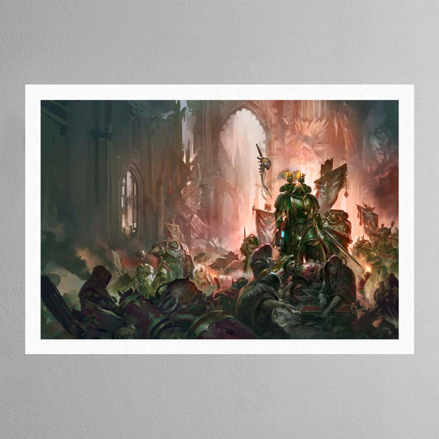 Codex Dark Angels Cover Art Print – Warhammer 40K Collectible ...