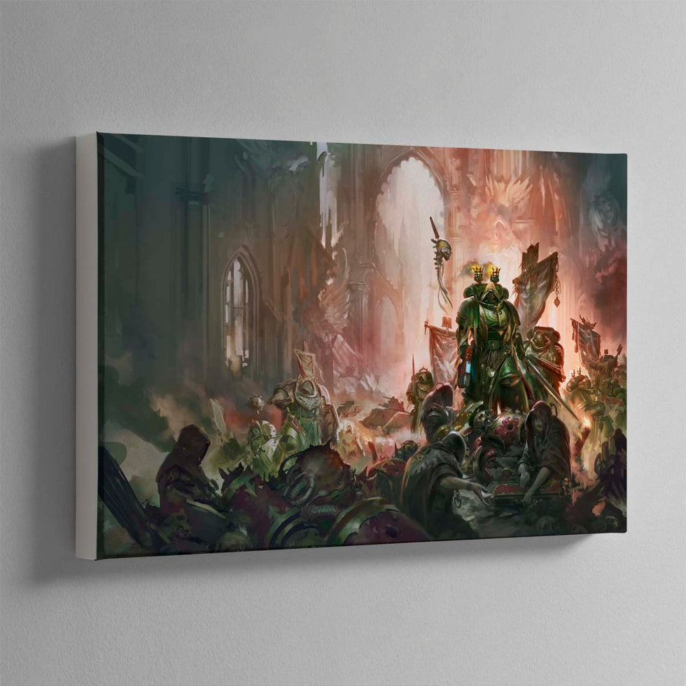 Codex Dark Angels Cover - Warhammer Art