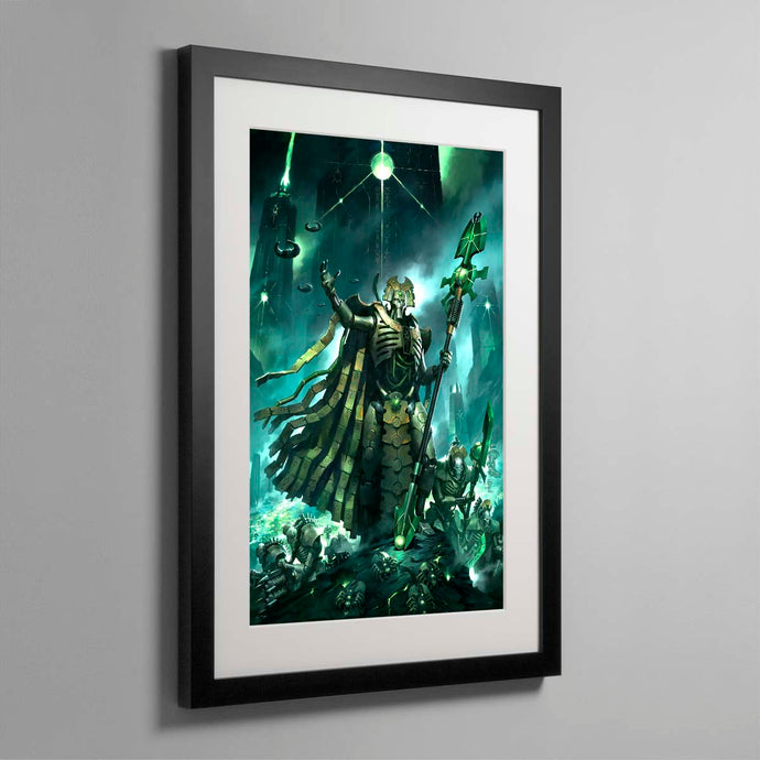 Codex Necrons Cover Art (10th Edition) Art Print – Warhammer 40K ...